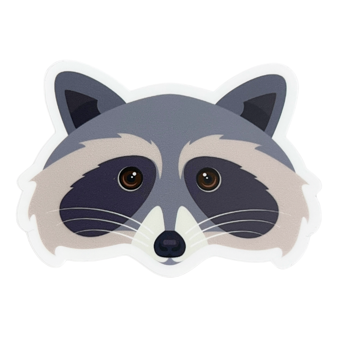 Raccoon Face Clip Art